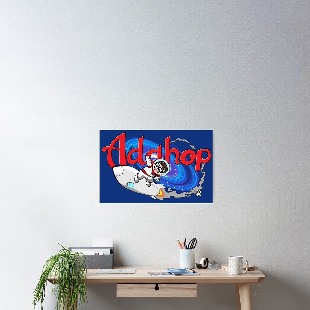 "Ada Rocket Surfin'" Poster by adahop | Redbubble