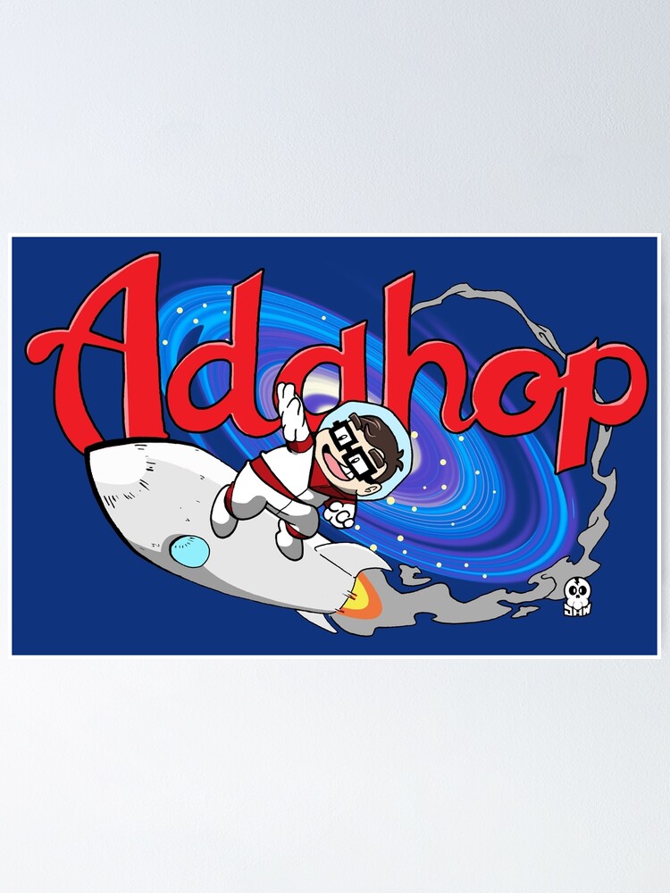 "Ada Rocket Surfin'" Poster by adahop | Redbubble