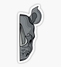 Rhino Stickers | Redbubble