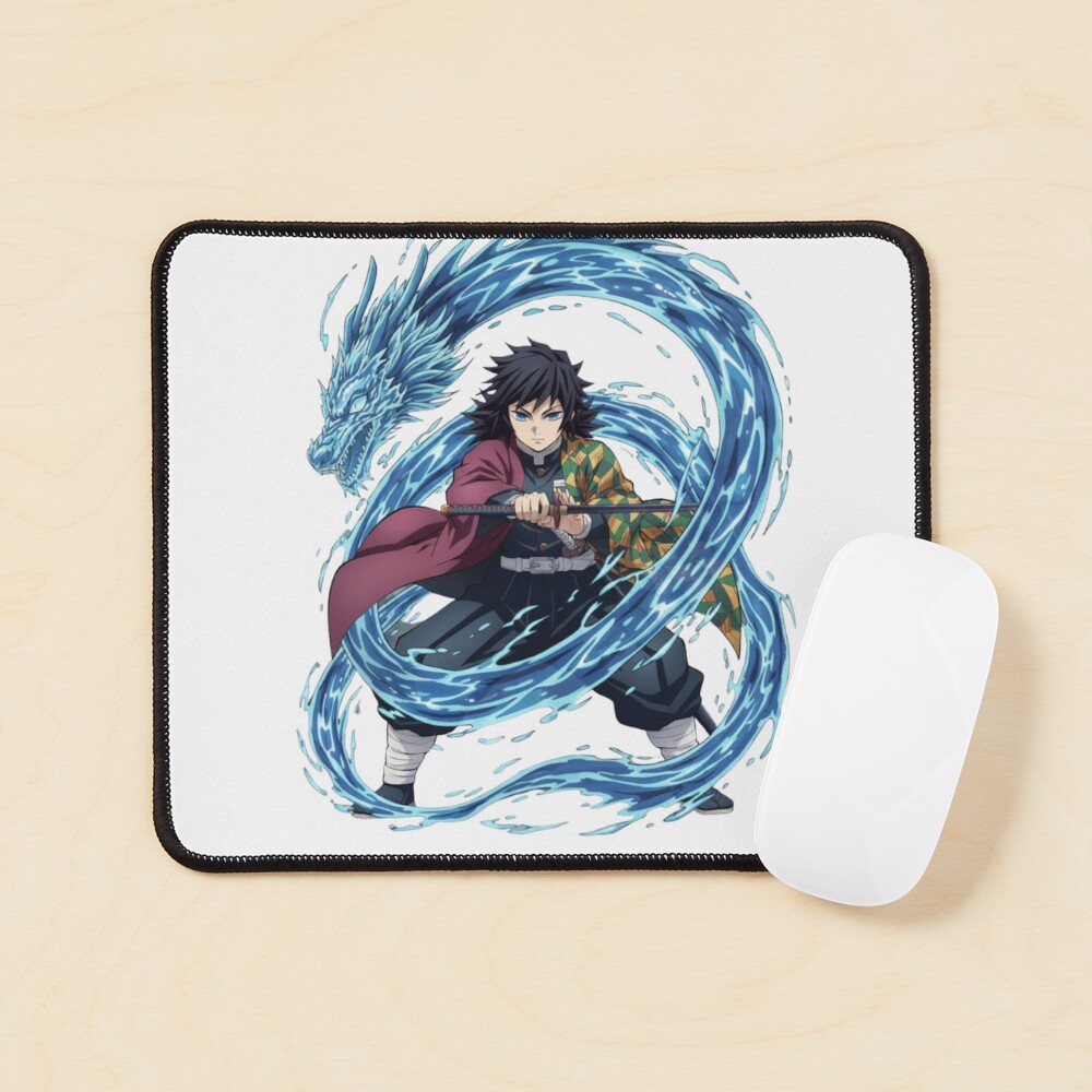 "Giyu Tomioka , Demon Slayer, Kimetsu No Yaiba" Sticker for Sale by ...