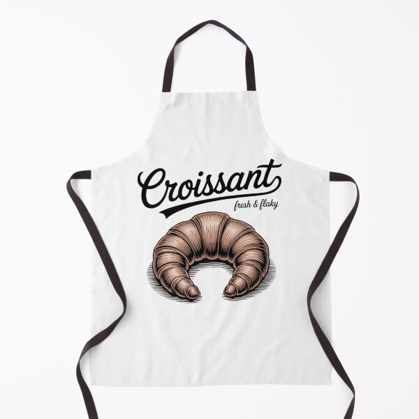 Crossiant Aprons for Sale | Redbubble