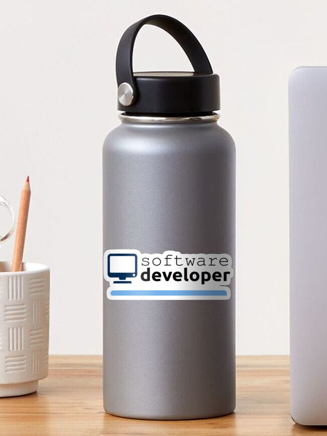 "Software Developer" Sticker for Sale by BadMister | Redbubble
