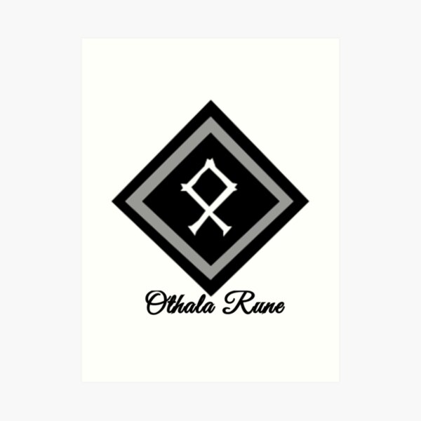 Kunstdrucke: Othala Rune | Redbubble