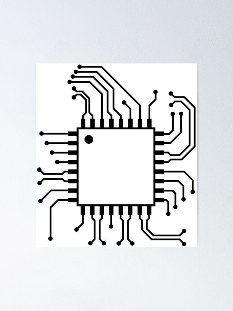 "Elektrotechnik Mikrocontroller" Poster von xGatherSeven | Redbubble