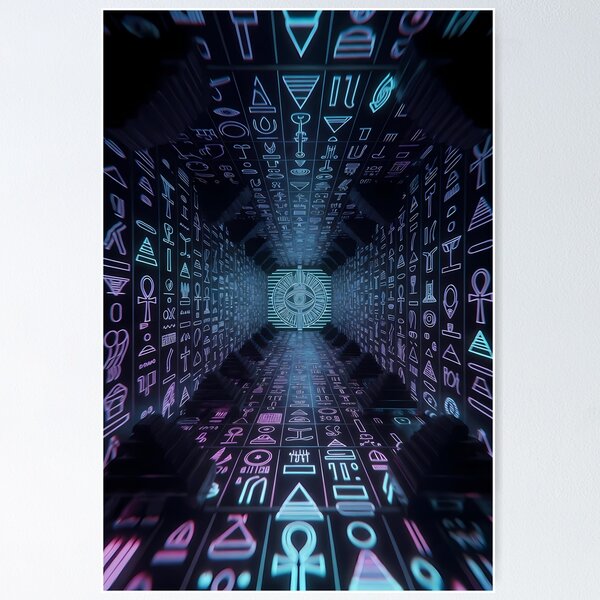 Symmetrical Tech Posters for Sale | Redbubble
