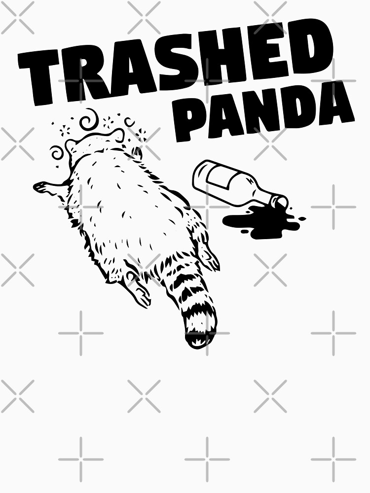 "Trashed Panda Drunk Ashland Viral Funny Raccoon Meme" Essential T ...