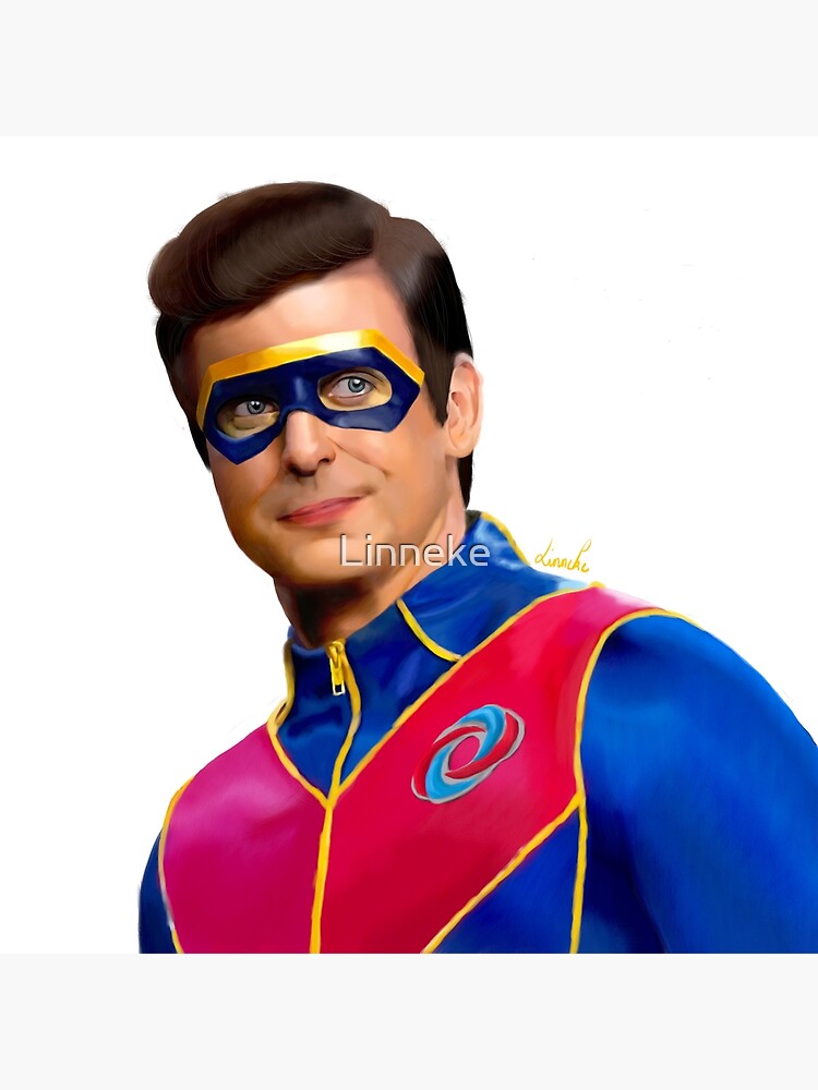 "Captain Man " Poster for Sale by Linneke | Redbubble