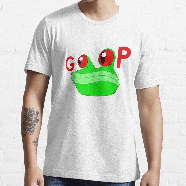 ""Off The Goop" Frog Head with "GOOP" Eyes" T-shirt by mario64325 ...