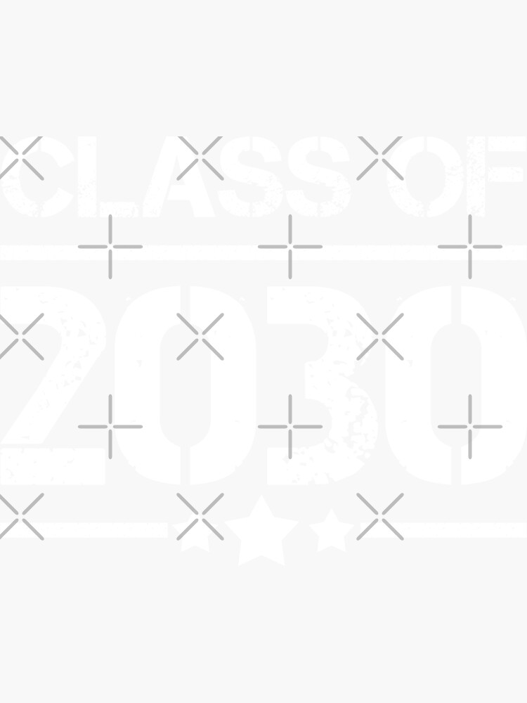 " CLASS OF 2030" Sticker for Sale by Mill8ion | Redbubble