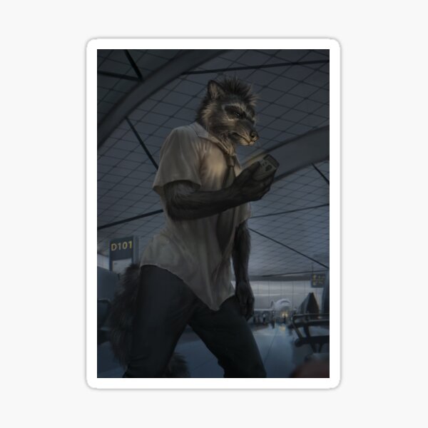 "Terminal" Sticker for Sale by goodwolf | Redbubble