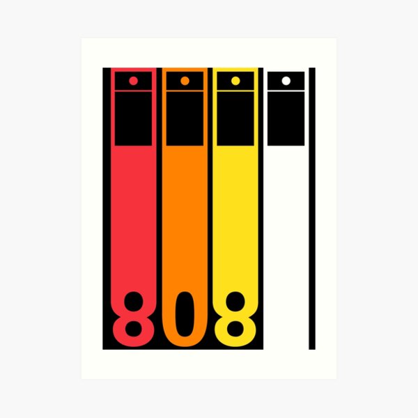 "Roland TR 808 Drum Machine" Art Print by jpearson980 | Redbubble