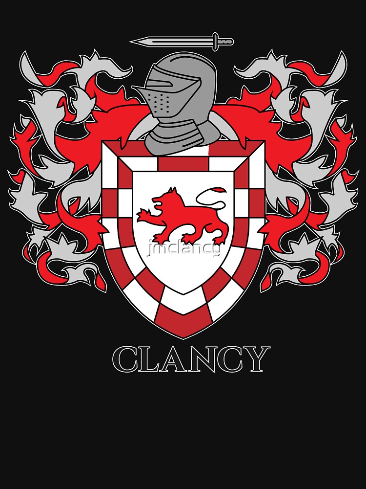"Clancy Crest" T-shirt by jmclancy | Redbubble | clancy t-shirts ...