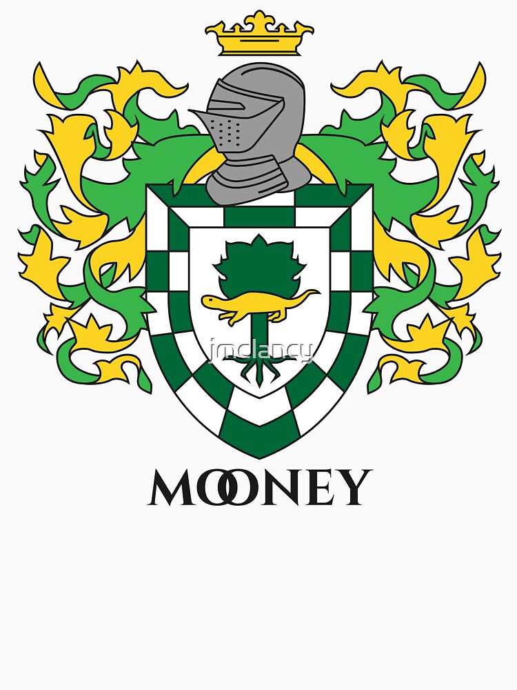 "Mooney Crest" T-Shirt von jmclancy | Redbubble