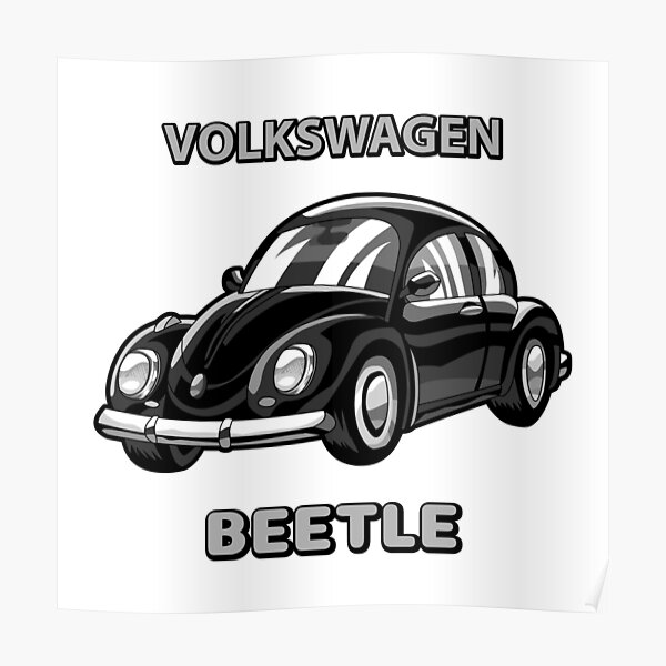 Volkswagen Beetle Posters | Redbubble