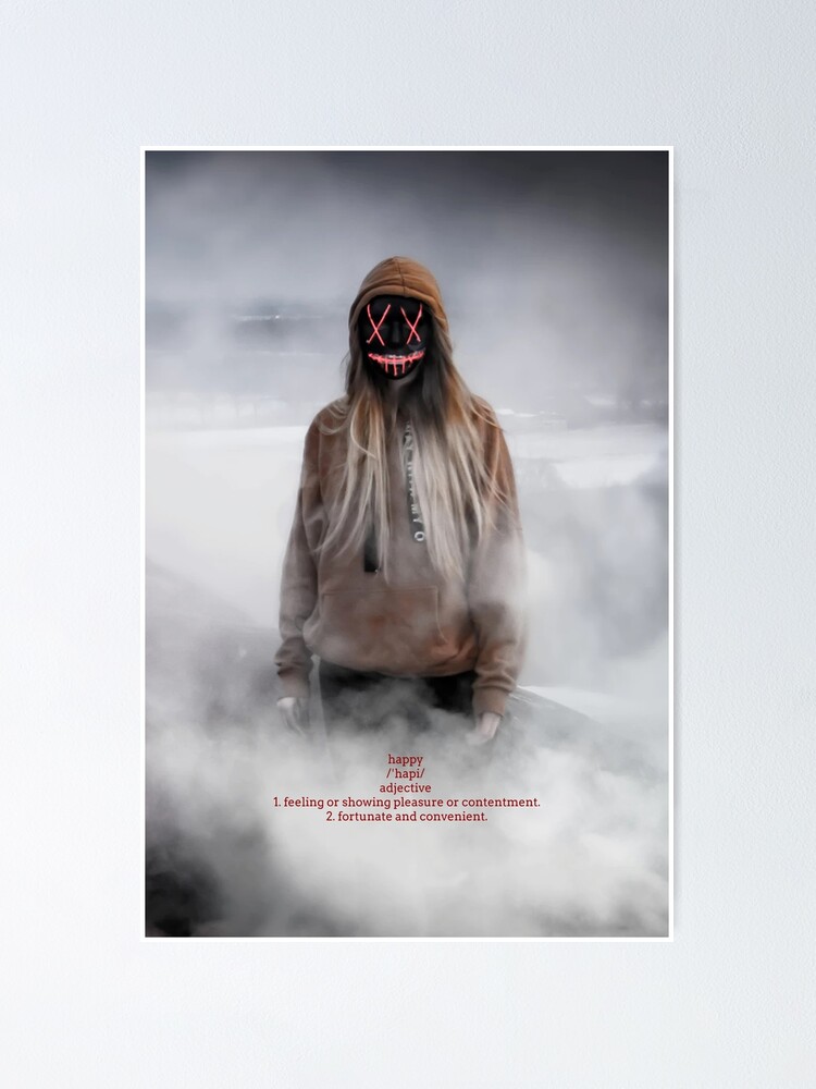 "happy x smile" Poster for Sale by AndroidZ | Redbubble