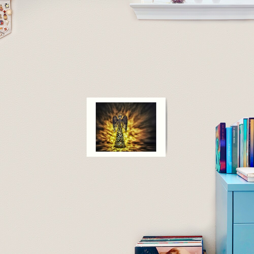 "Golden Angel Glow" Canvas Print for Sale by LucentHorizon | Redbubble