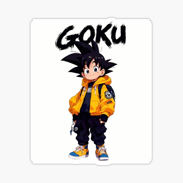 "Son goku" Sticker for Sale by Toranpart | Redbubble