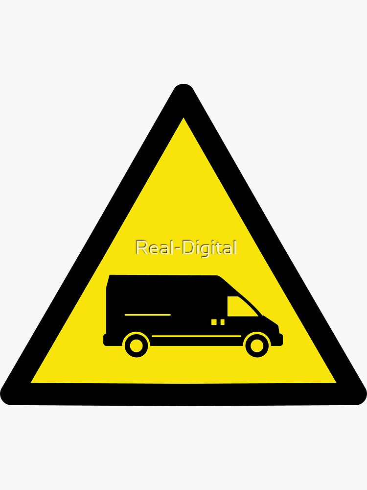 "Van Hazard" Sticker for Sale by Real-Digital | Redbubble