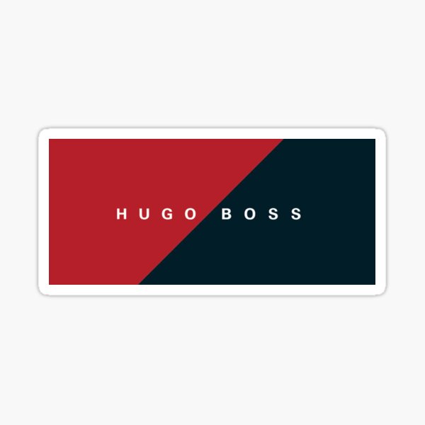 Sticker: Hugo Boss | Redbubble