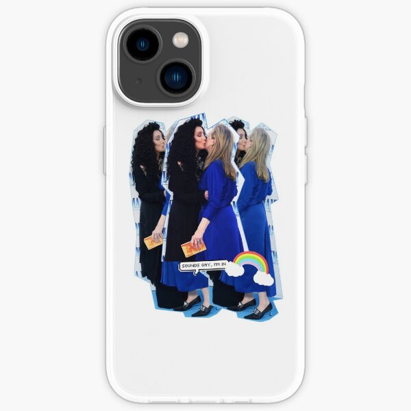 "Mamma Mia Here We Go Again / Ruby & Meryl Streep Kiss" iPhone Case for ...