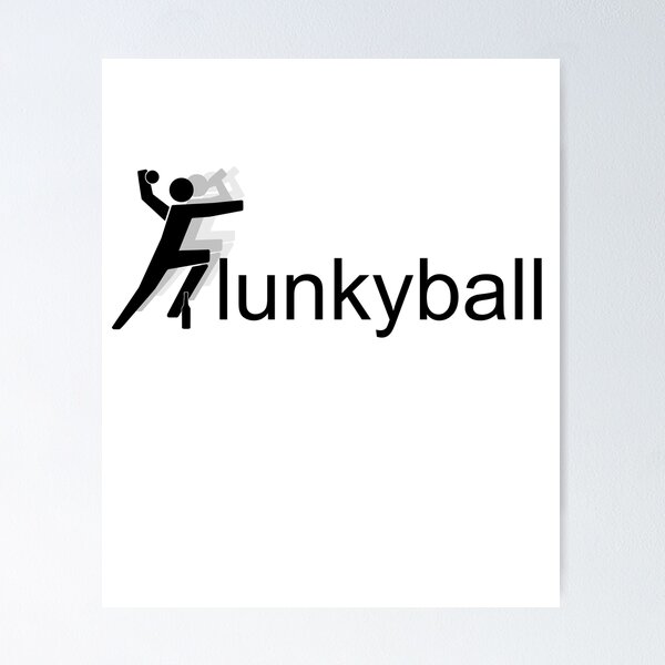 "Flunkyball logo" Poster by mtsdesign | Redbubble