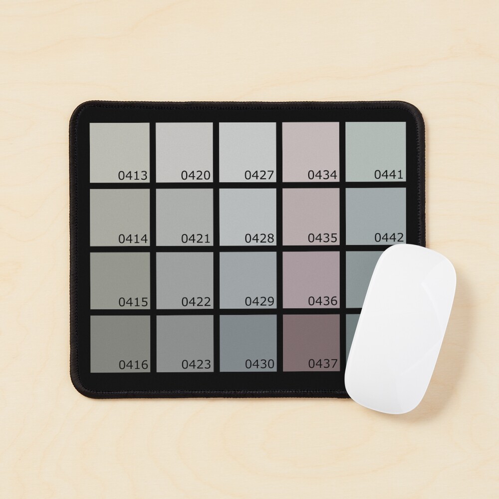 "Shades of Grey Pantone" Poster for Sale by rogue-design | Redbubble