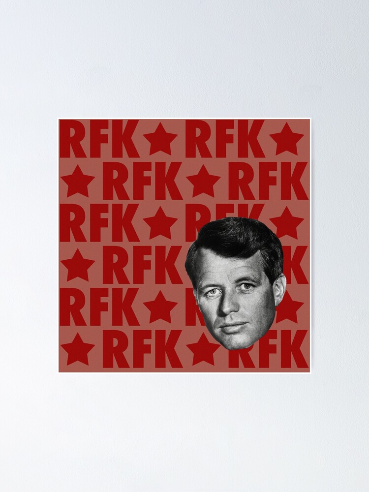 "RFK" Poster by publicolas | Redbubble