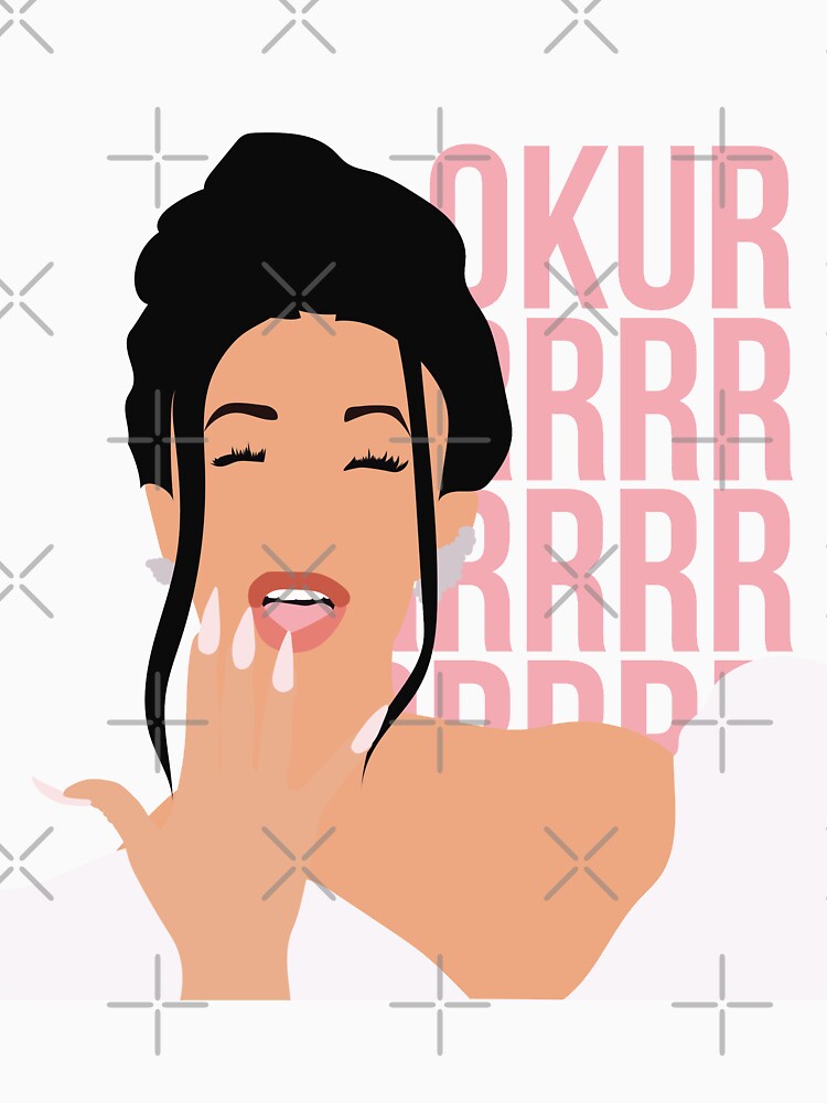 "OKURRRR" T-shirt for Sale by yhantash | Redbubble | cardi t-shirts ...