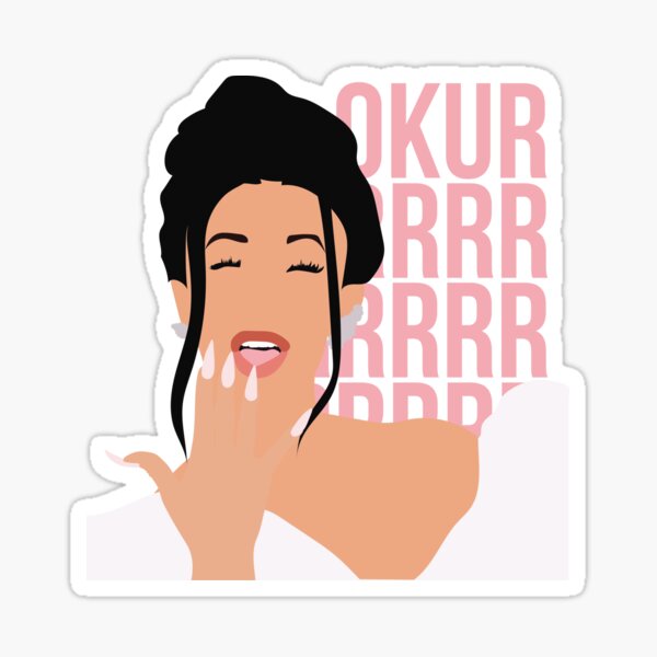 Cardi B Stickers | Redbubble