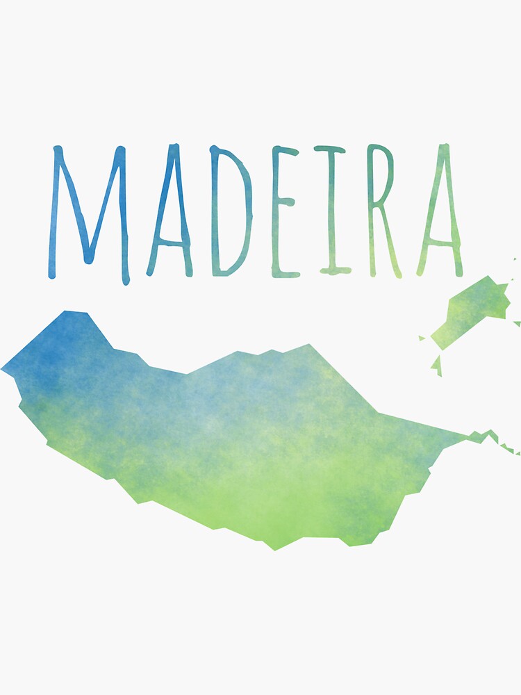 "Madeira" Sticker for Sale by Motivburg | Redbubble