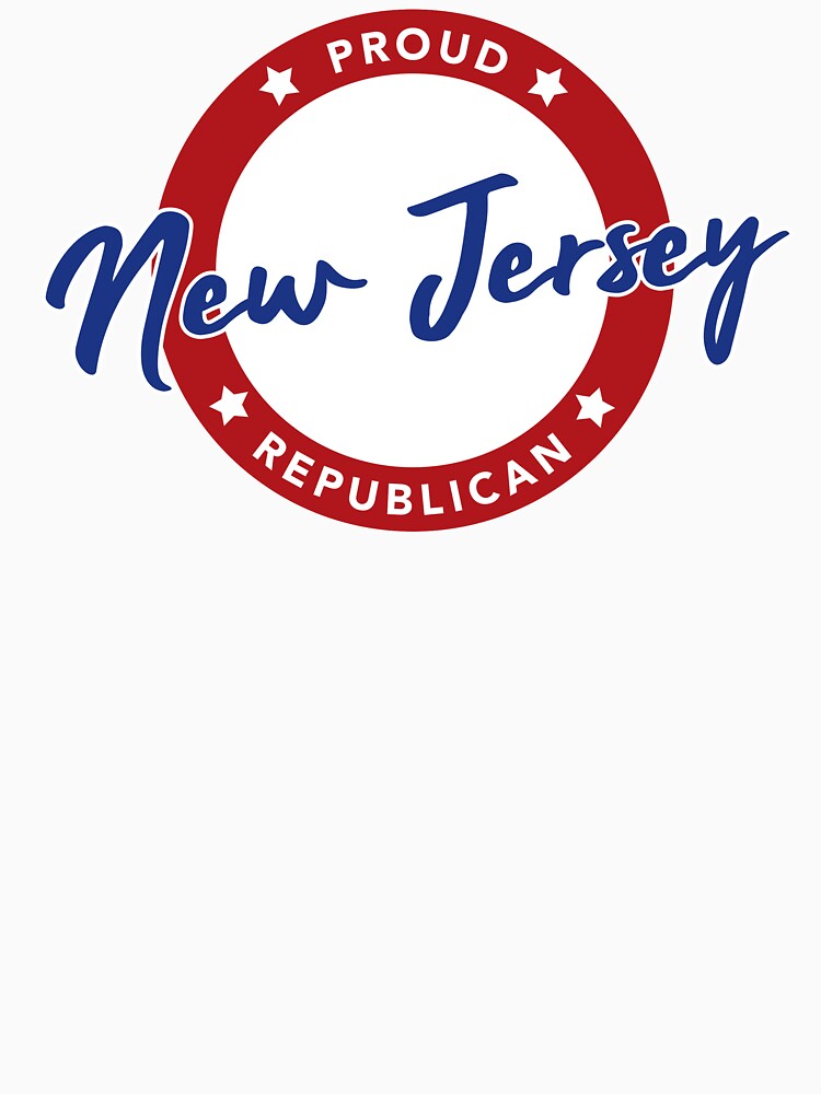 "Proud New Jersey Republican" T-shirt by InspiredQuotes | Redbubble ...