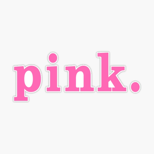 Pink Letter Words