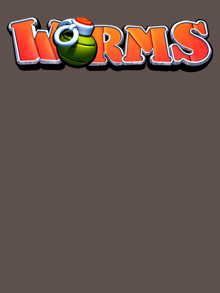 "worms game gaming nerd geek typography" T-shirt for Sale by untagged ...
