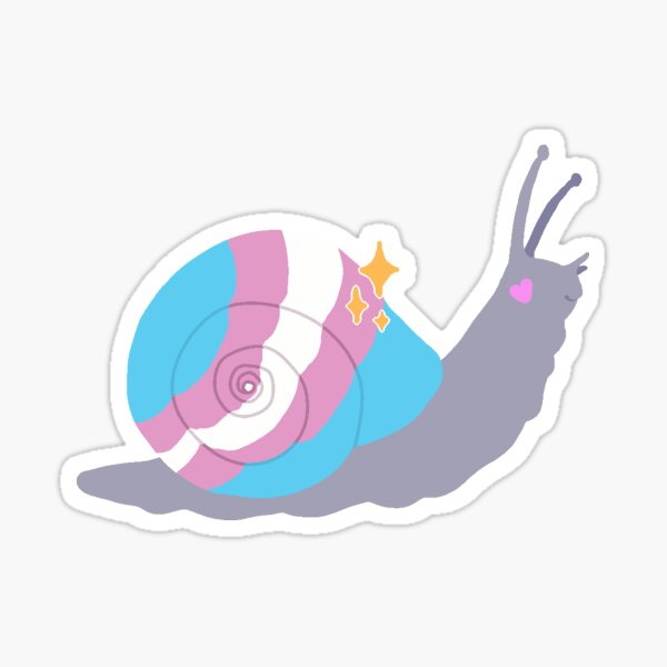 Clings snaill bee trans pride stickers Paper & Party Supplies etna.com.pe