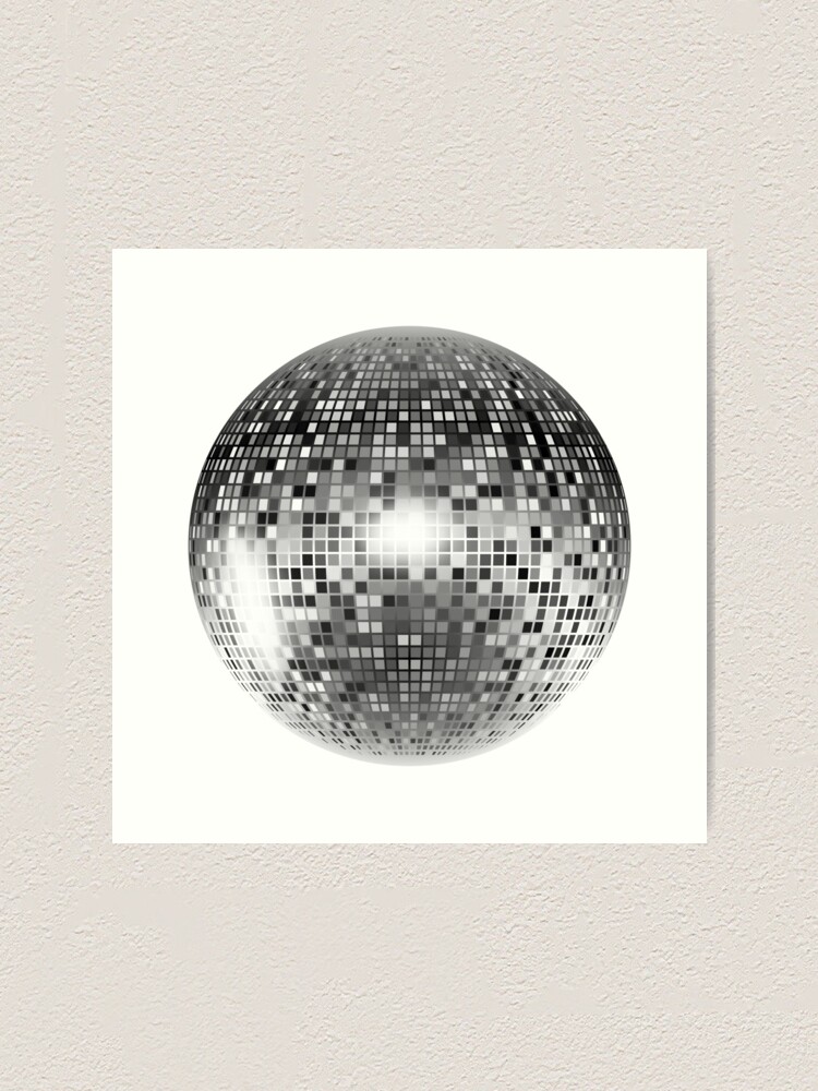 "Disco Ball" Art Print for Sale by Reethes | Redbubble