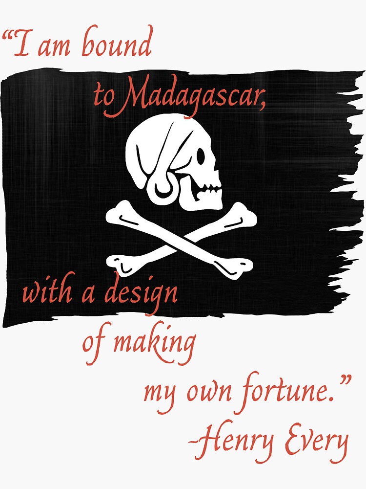 "Henry Every Flag" Sticker for Sale by Beery | Redbubble