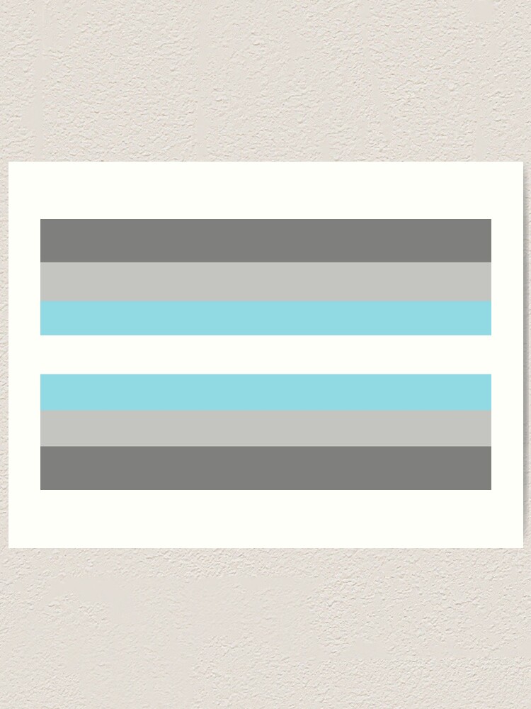"Demiboy Pride Flag" Art Print by porcupride | Redbubble