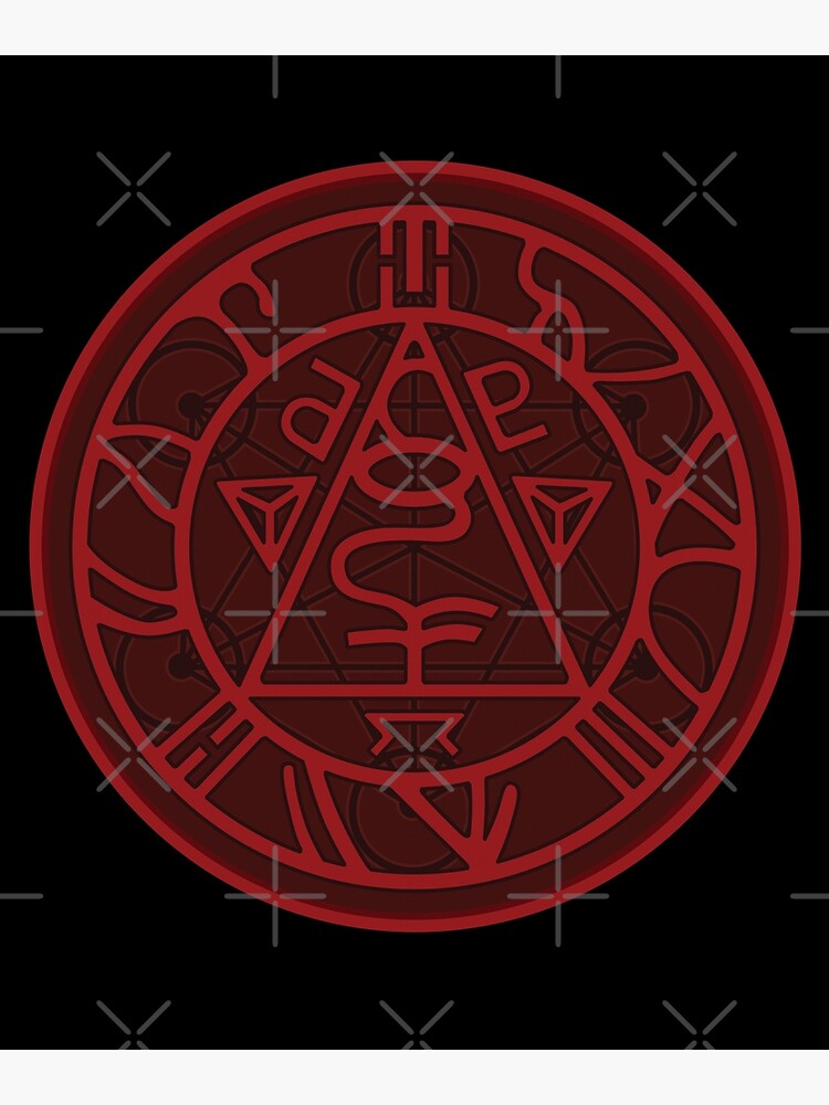 "Silent Hill Seal of Metatron Japan" Poster by AlexanderGorham | Redbubble
