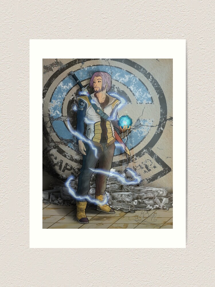 "DBZ -Trunks Redesign" Art Print by DonDoesDoodles | Redbubble