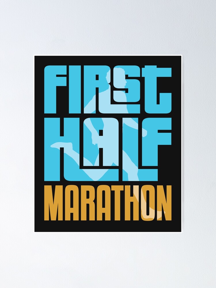 Half Marathon Poster Ideas Printable