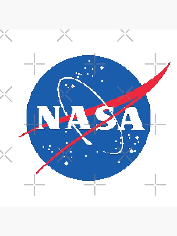 "NASA 8-Bit" Poster for Sale by CCCDesign | Redbubble
