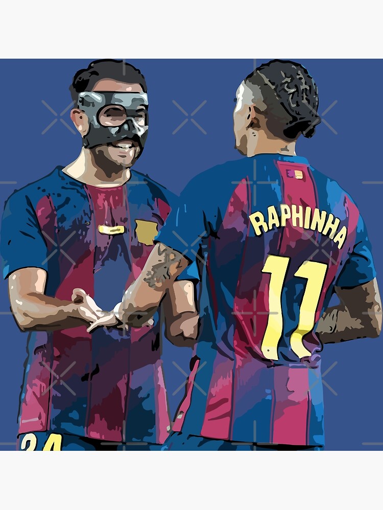 Póster con la obra «Eric Garcia & Raphinha» de raffrasta | Redbubble