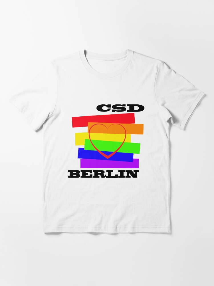 "CSD 2018 Berlin. The No1 T-shirt" T-shirt for Sale by fatshirt ...
