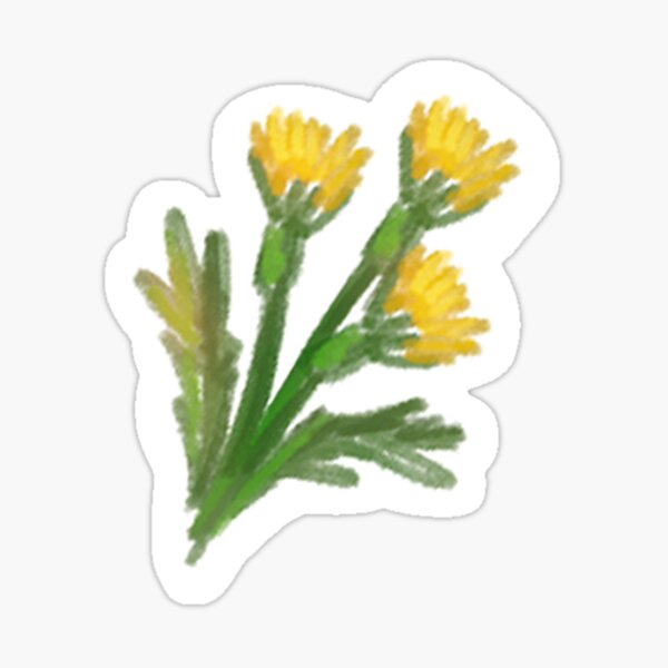 " Dandelion" Sticker for Sale by bananacrafts | Redbubble