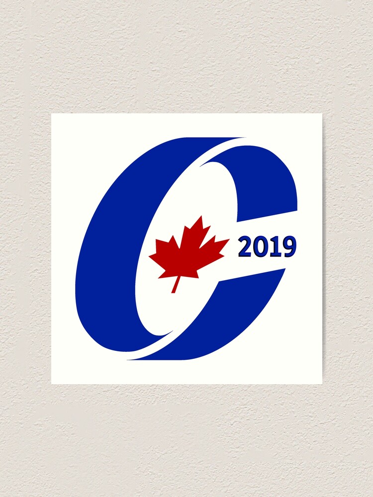 "Conservative Party of Canada 2019 Logo" Art Print by Spacestuffplus ...