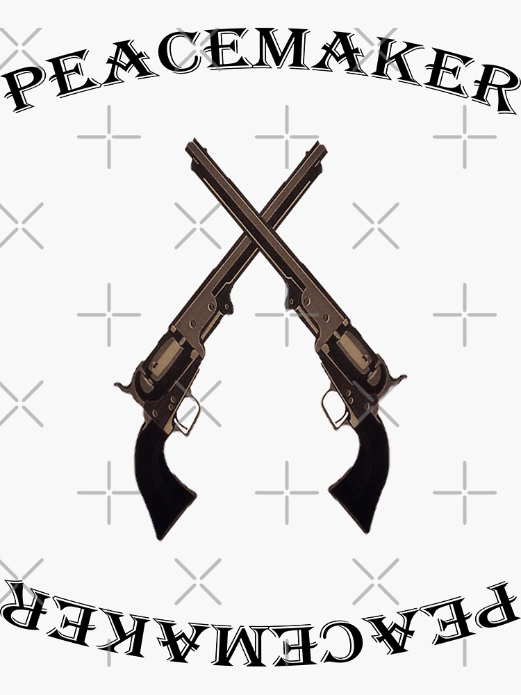 "Peacemaker" Sticker by Celesten | Redbubble