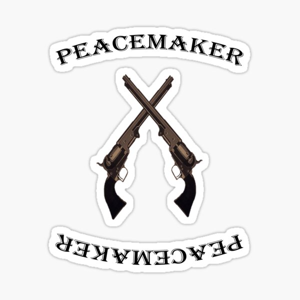 "Peacemaker" Sticker by Celesten | Redbubble