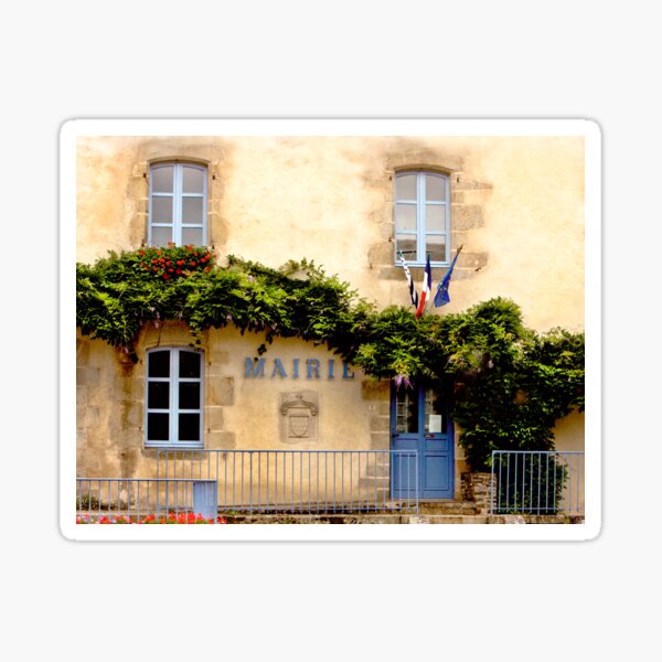"Mairie - City Hall" Sticker for Sale by Buckwhite | Redbubble