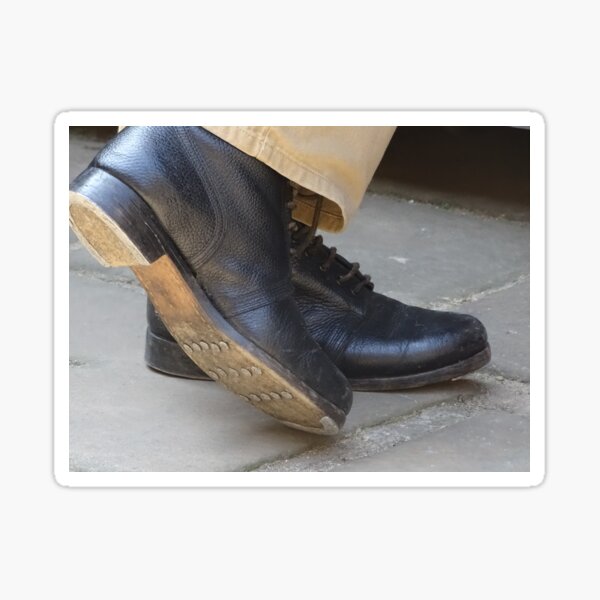 "Old Army Boots" Sticker for Sale by Stacey123Vivian | Redbubble