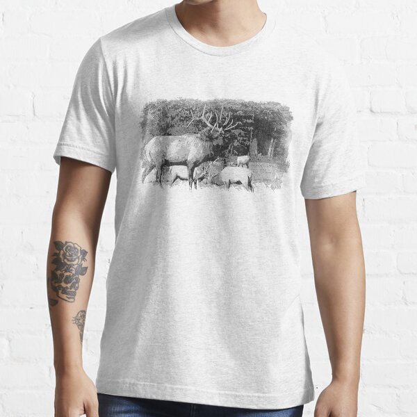 "Elk Trio" T-shirt for Sale by Windwalker-Gear | Redbubble | elk t ...